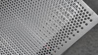China Round Hole Galvanized Perforated Metal Plate Custom Size for sale