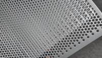 China Corrosion Resistant Round Hole Aluminum Perforated Sheet African Specifications for sale