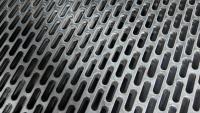 China Galvanized Oblong Slot Perforated Mesh Punching Screen For Construction for sale