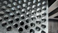 China Stainless Steel Perforated Sheet with Round Hole Metal Mesh Panel for sale