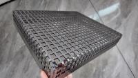 China Bend Square Hole Stainless Steel Perforated Metal Sheet for sale