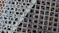 China All Material Options Custom Special Shaped Hole Perforated Metal Mesh for sale