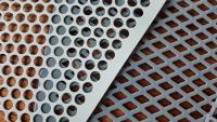 China Multi-Material Custom Perforated Metal Panel With Various Hole Types for sale