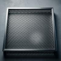 China Custom Bent Perforated Metal Plate 0.5-3mm Thickness for Architectural Decoration and Industrial Use for sale