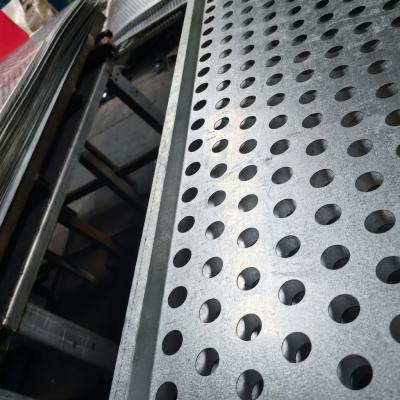 China Bent 20 Hole Perforated Metal Sheet 0.8-2mm Thick for Architectural Decoration for sale