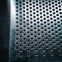 China Galvanized Perforated Metal Sheet 1000x2000mm 1.5mm Thick Embossed Decorative Mesh for sale