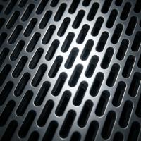 China Galvanized Oblong Slot Perforated Mesh Punching Screen For Construction for sale