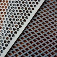 China Custom All Hole Shapes Perforated Plate With Multiple Materials for sale