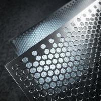 China Hot Dip Galvanized Perforated Sheet 1.22x2.44m Industrial Protection for sale