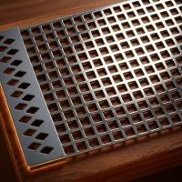 China Anodizing Special Shaped Hole Decorative Perforated Sheet Corrosion Resistant for sale
