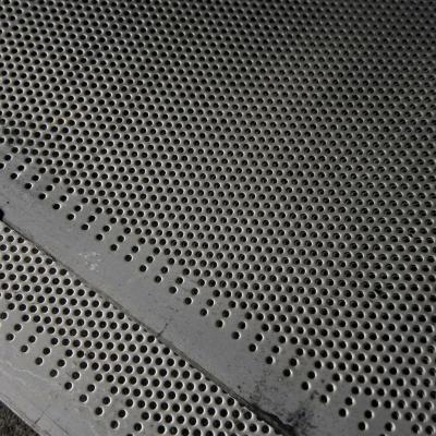 China 1mm Round Hole Perforated Plate 1mm Pitch Stainless Steel 304 316 for sale