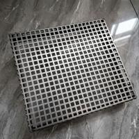 China Bent Square Hole Perforated Metal Plate Custom for sale