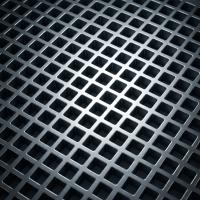 China Square Hole Stainless Steel Perforated Mesh Customizable Stainless Punched Plate for sale