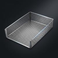 China 1mm Thick Perforated Metal Mesh Plain Type for Storage Filtration 1-5mm Hole for sale