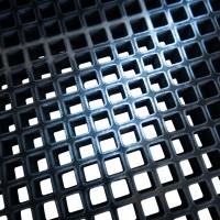 China Square Hole Stainless Steel Perforated Mesh Customizable Stainless Punched Plate for sale