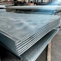 China Galvanized Perforated Metal Sheet 304 Stainless Steel Round Hole 0.5-3mm Thick for sale