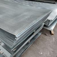 China Galvanized Perforated Metal Sheet 304 Stainless Steel Round Hole 0.5-3mm Thick for sale