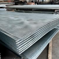 China Galvanized Perforated Metal Sheet 304 Stainless Steel Round Hole 0.5-3mm Thick for sale