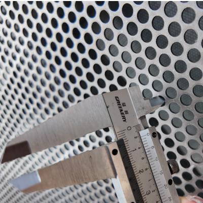 China 5mm Round Hole Perforated Metal Sheet Stainless Steel 304 1.22x2.44m for sale