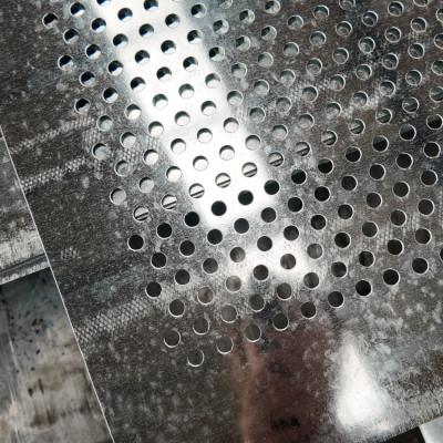 China 1.5mm Thick Mild Carbon Steel Round Hole Perforated Sheet 1.22x2.44m for sale