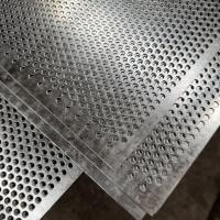 China Galvanized Round Hole Perforated Sheet 0.5-50mm Hole 1000x2000mm Steel Panel for sale