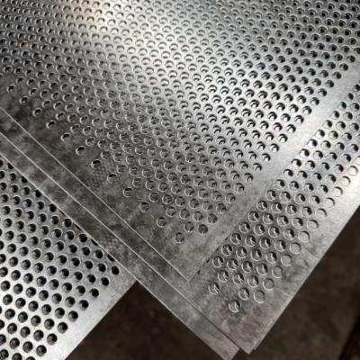 China Galvanized Round Hole Perforated Sheet 0.5-50mm Hole 1000x2000mm Steel Panel for sale