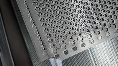 China Galvanized Punched Metal Panel Industrial Perforated Mesh For Fence or Filter for sale