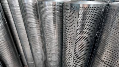 China 1mm Thick 304 Stainless Steel Custom Perforated Coil For Filter or Ventilation for sale
