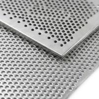 China Industrial Perforated Metal Mesh Plate 0.5-3mm Thick 304 Stainless Steel Filter for sale