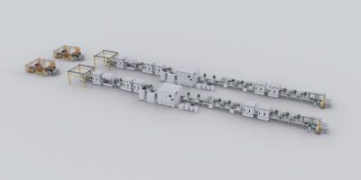China Energy Storage System Automatic Cell To Pack Production Line Modular Design for sale