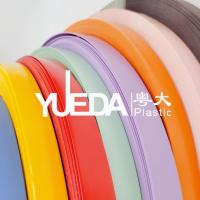 China Yueda Plastic Multi-Colored Furniture Edge Banding Tape 0.3-3mm Thickness 12-25mm Width PVC/ABS for sale