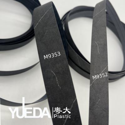 China Marble Texture PVC Edge Banding 0.3-3mm Thickness for High-End Cabinets and Bookcases with 3000+ Design Options for sale