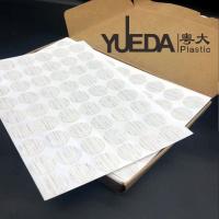 China Customizable White Plastic Screw Cap Stickers 10-50mm Self-Adhesive Hole Covers for Furniture Protection for sale