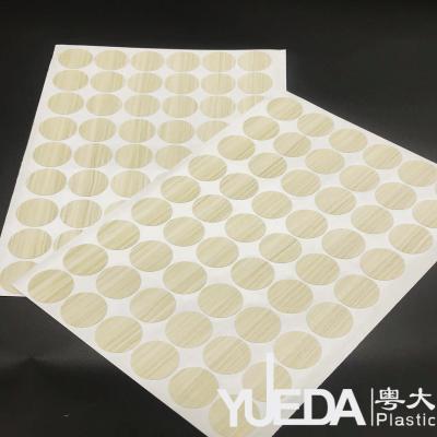 China Customizable PVC Screw Hole Cover Stickers 10mm-50mm Diameter for Screw Protection | YUEDA Brand for sale