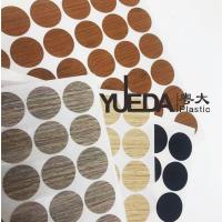 China Customizable Round PVC Screw Cap Stickers 41x41x23.5cm for Furniture Panels - Waterproof & Heat Resistant for sale