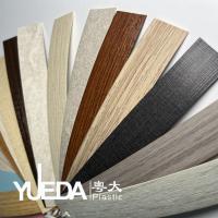 China Custom PVC ABS Edge Banding Tape 0.4mm-5mm Thickness for Furniture Cabinets Doors with 3000+ Design Options for sale