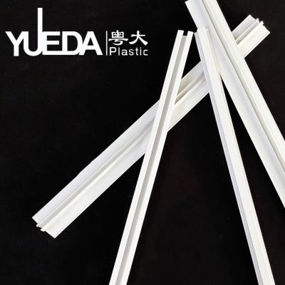 China Custom PVC Plastic Extrusion Profiles UV Resistant for Furniture & Home Decoration - Multiple Colors & Sizes for sale