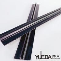 China Wear Resistant PVC Plastic Profiles Anti Collision Strip  Custom Extrusion for Home Decoration Protection for sale