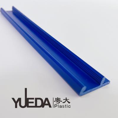 China Custom PVC Plastic Profiles & Clamp Strips - Flame Resistant, Color Options, Custom Sizes for Furniture & Cabinets for sale