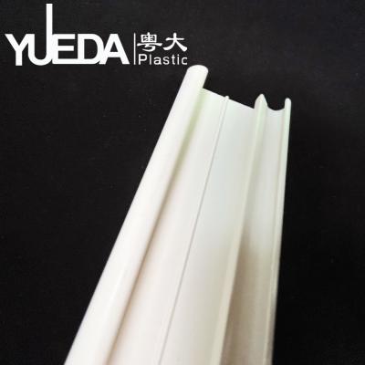 China Chemical Resistant PVC Plastic Profiles & Clamp Strips - Custom Extruded Non-Toxic Components for Cabinets & Furniture for sale