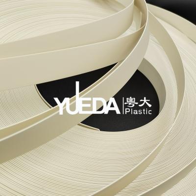 China Skin Touch PVC Edge Banding M8018 - 0.4mm to 3.0mm Thickness for Kitchen Cabinets and Furniture for sale