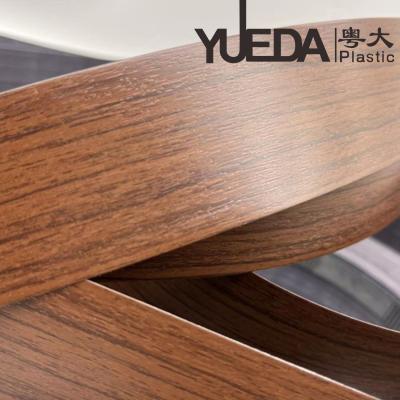 China Customizable Wood Grain PVC Edge Banding Strips for Furniture - 41×41×23.5CM Packaging with SGS Certification for sale