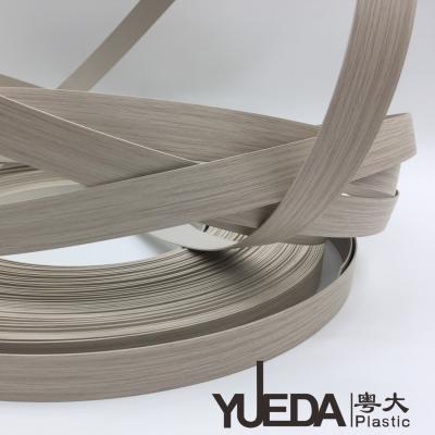 China PVC ABS Acrylic Wood Grain Edge Banding 0.3-3mm Custom Length for Furniture MDF Edge Banding Machine for sale