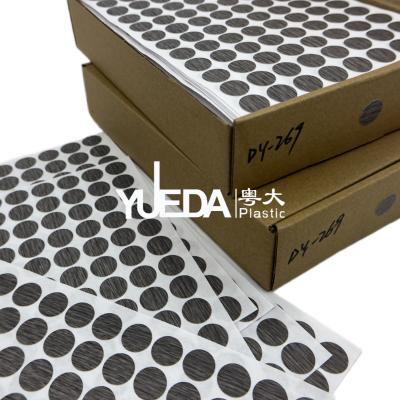 China 15mm Waterproof PVC Screw Cap Stickers - Heat Resistant Self-Adhesive Protection Covers for sale