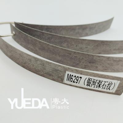 China PVC ABS Acrylic Cabinet Edge Banding 0.3-3mm Custom Length High Durability Furniture Edge Band for sale