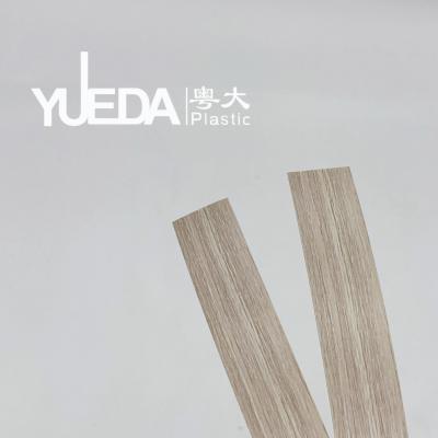 China PVC Wood Grain Edge Banding 22mm x 0.5mm High Heat Resistance for Furniture Manufacturing for sale