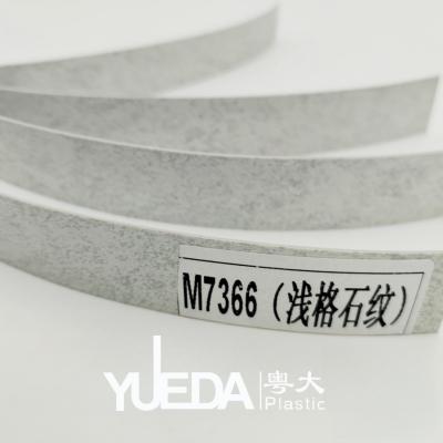 China PVC ABS Wood Grain Edge Banding for Kitchen Cabinet Furniture 22mm 0.5mm Thickness for sale