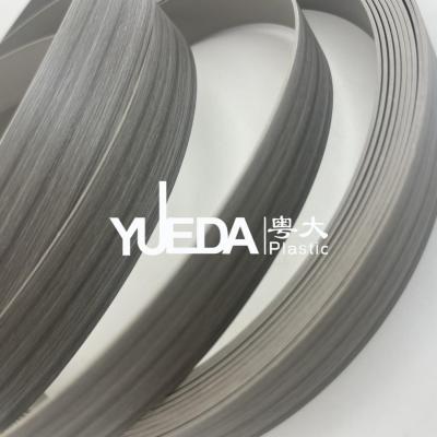 China PVC Edge Banding Tape for Furniture Protection 22mm x 2mm Custom Colors for sale
