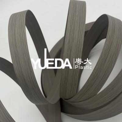 China Wear Resistant PVC Plastic Edge Banding 7/8in Tape for DIY Table Cabinet M8096 for sale