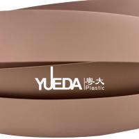 China YUEDA Solid Color PVC Edge Band Tape - 65°C Heat Resistant, Customizable Width & Length for Furniture Protection for sale